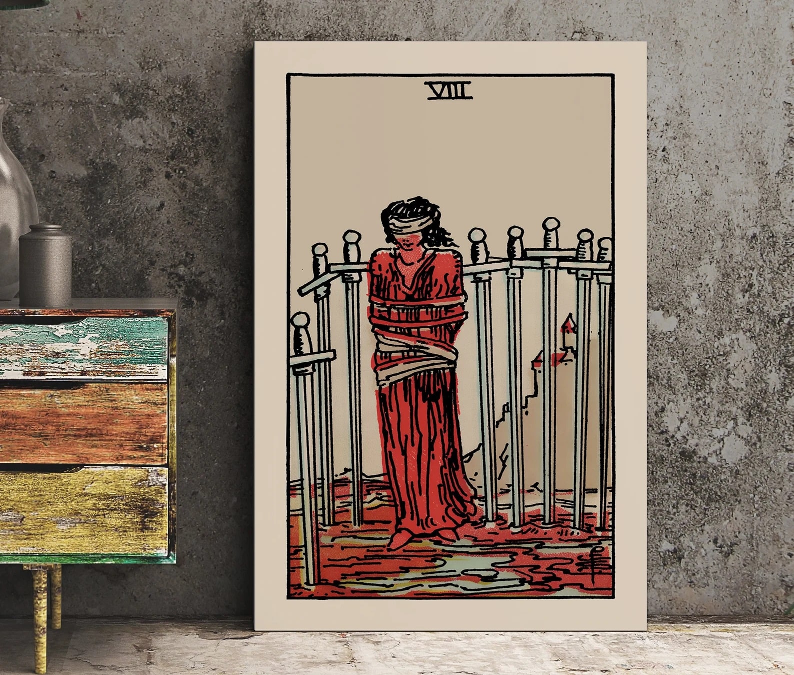Eight of Swords Tarot Card Meaning: Navigate Through Fear